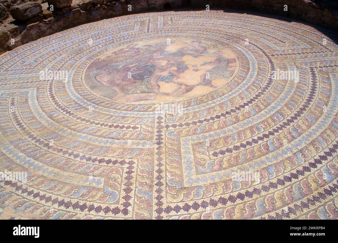 Mosaics paphos archaeological park hi-res stock photography and images ...