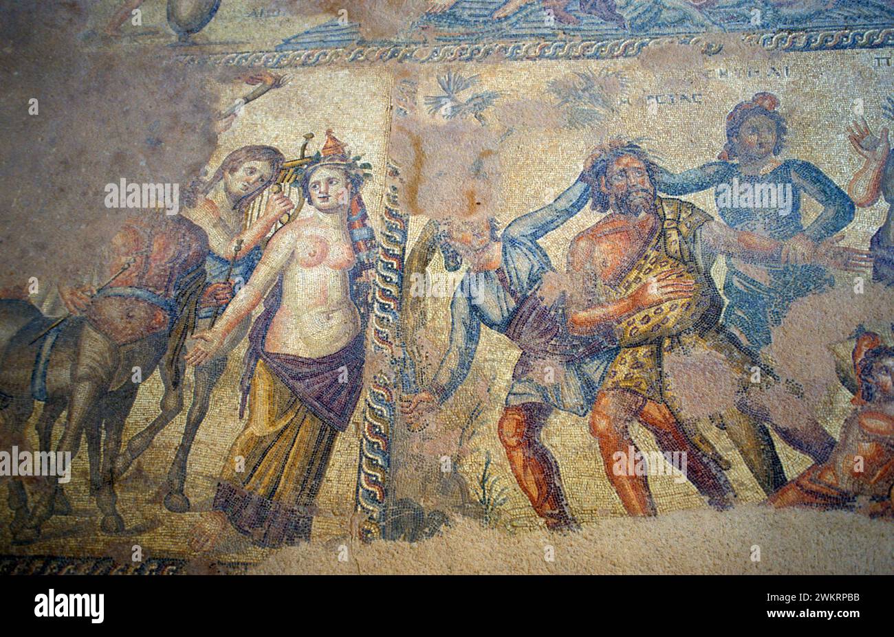 The Mosaics of Paphos Stock Photo - Alamy