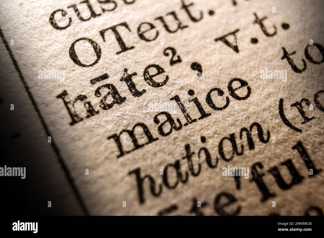 Hate speech definition hi-res stock photography and images - Alamy