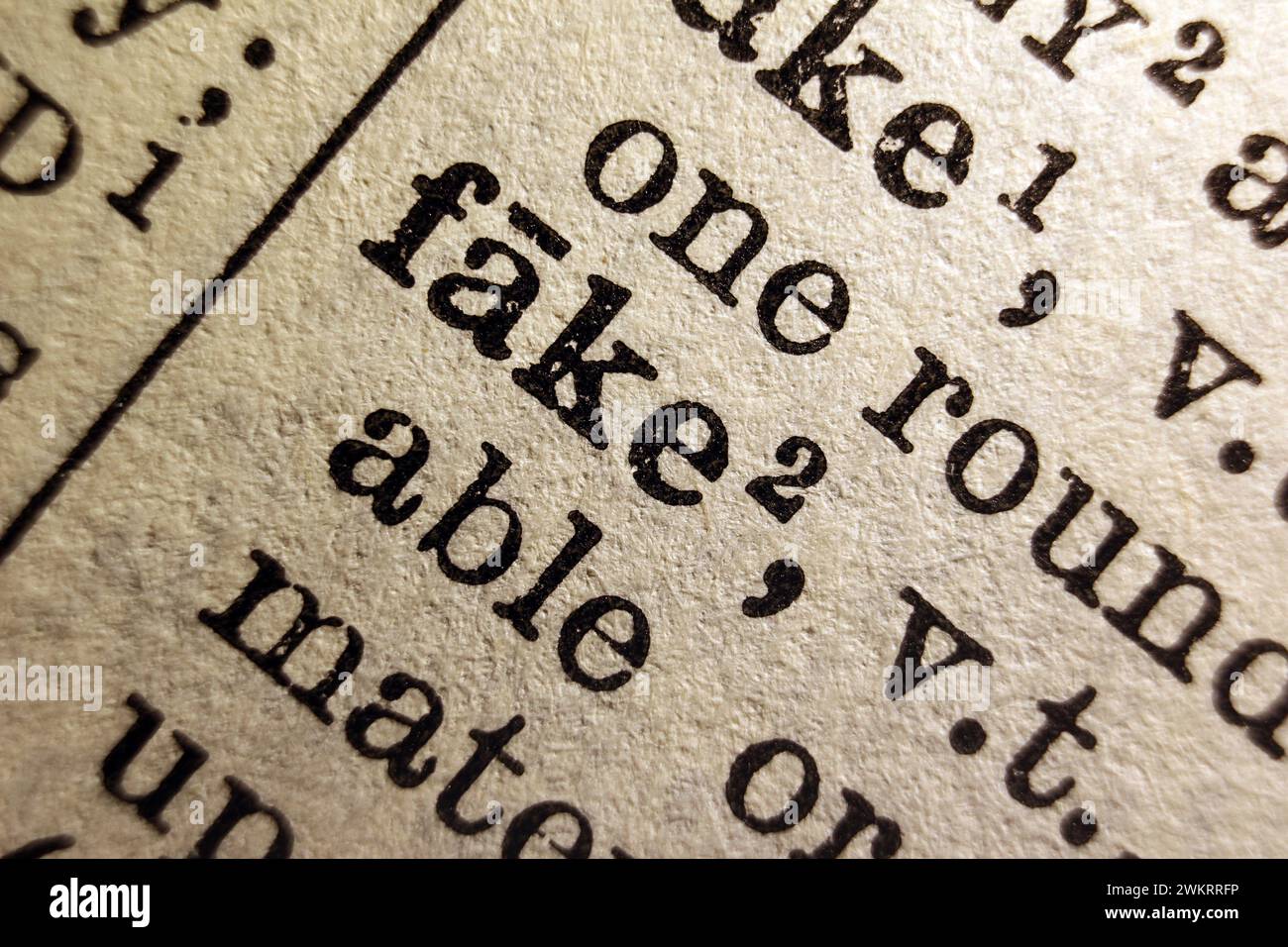 Fake version hi-res stock photography and images - Alamy