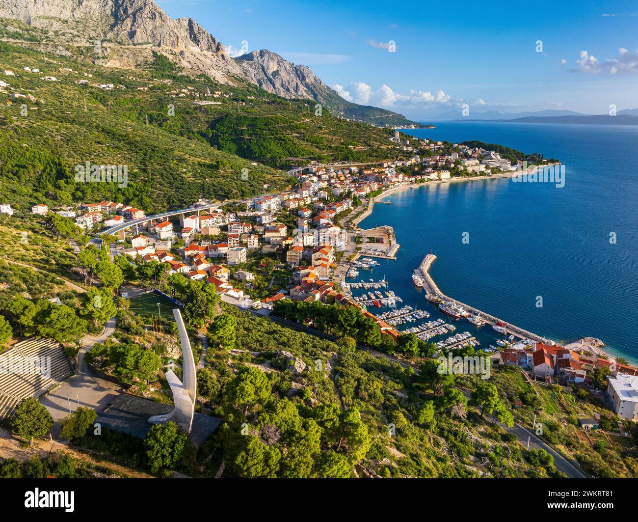 Podgora panorama hi-res stock photography and images - Alamy