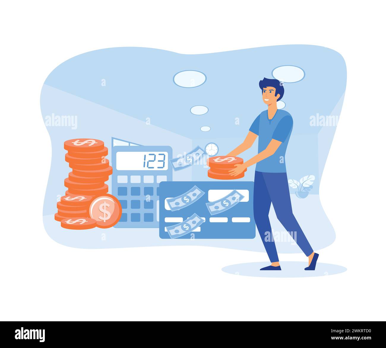 Bonus payments Stock Vector Images - Alamy