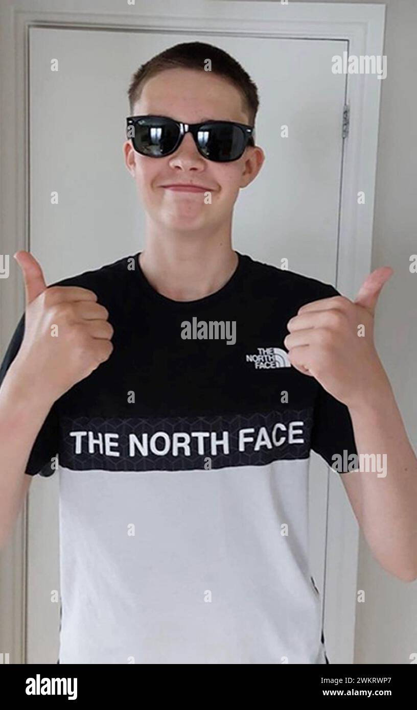 Undated family handout photo issued by Avon and Somerset Police of Max ...