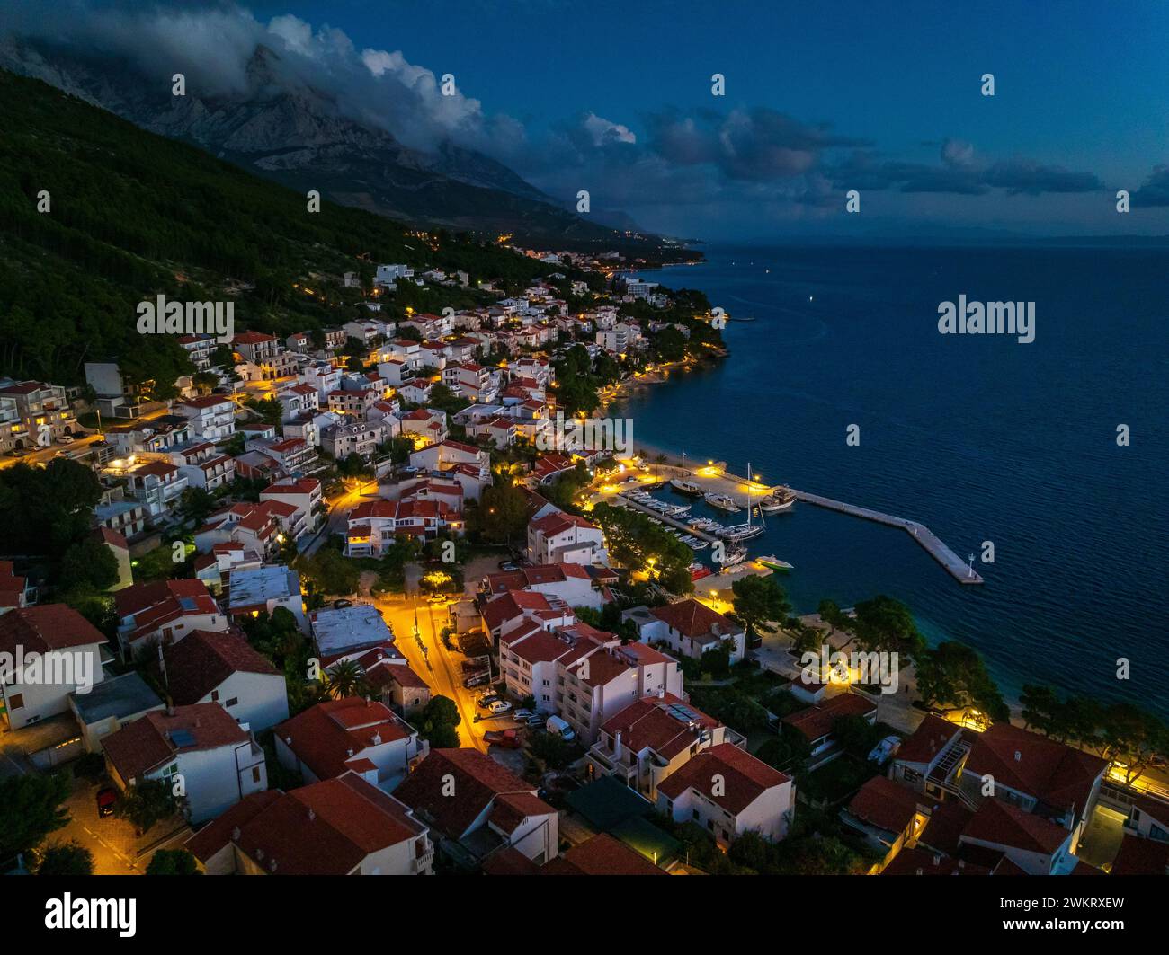 Brela aerial view hi-res stock photography and images - Alamy