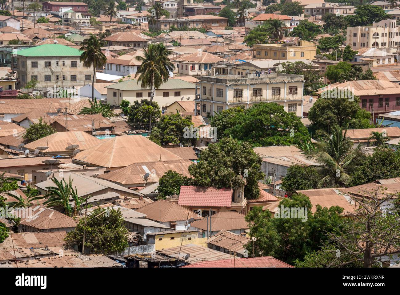 Gambia aerial hi-res stock photography and images - Alamy