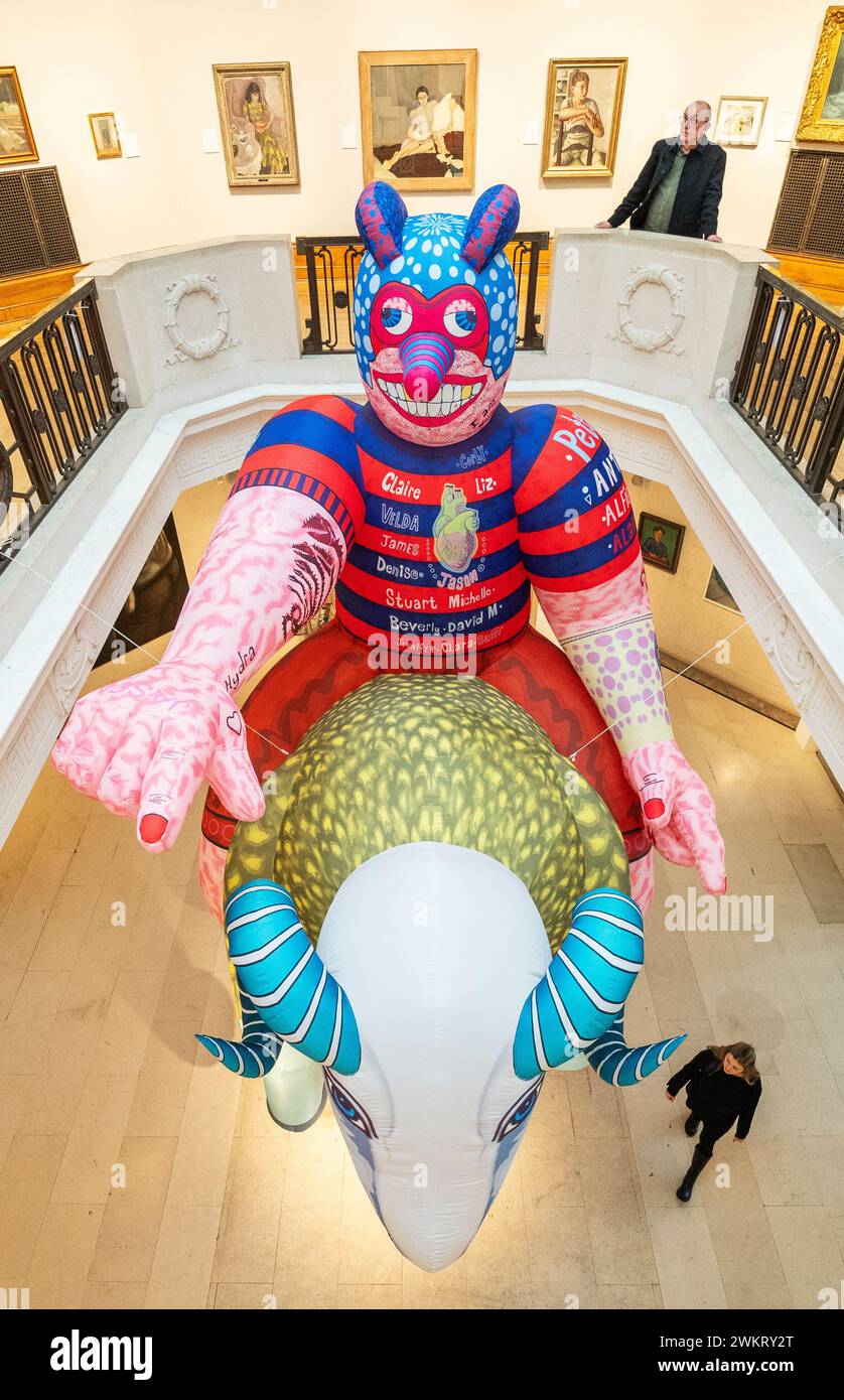 Jason and his Argonaut, 2020, by artist Jason Wilsher-Mills, on display ...