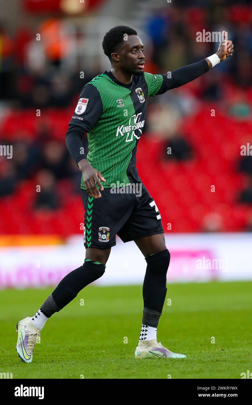 Coventry City's Fabio Tavares during the Sky Bet Championship match at ...