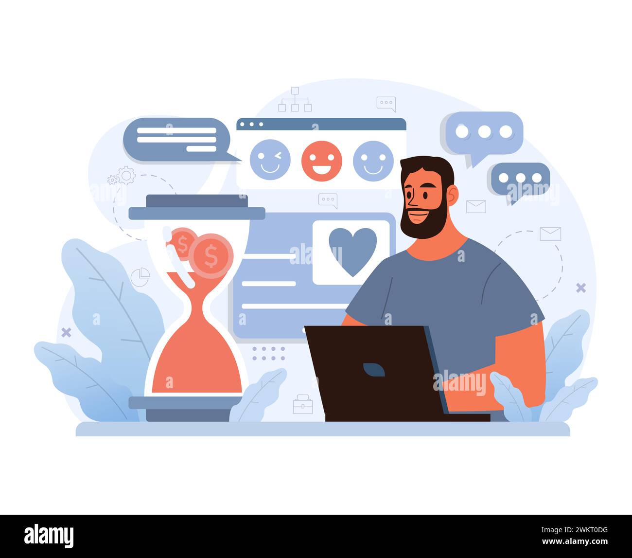 Online charity and charitable foundation. Web service to help people in need. Humanitarian aid ...