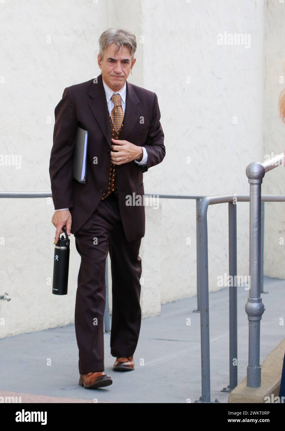 Dermot Mulroney takes photos with friends out in the city. Featuring ...