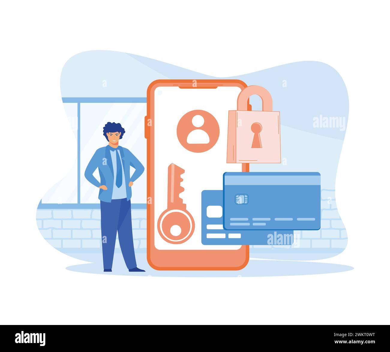 Characters Who Use Cyber Security Services To Protect Personal Data