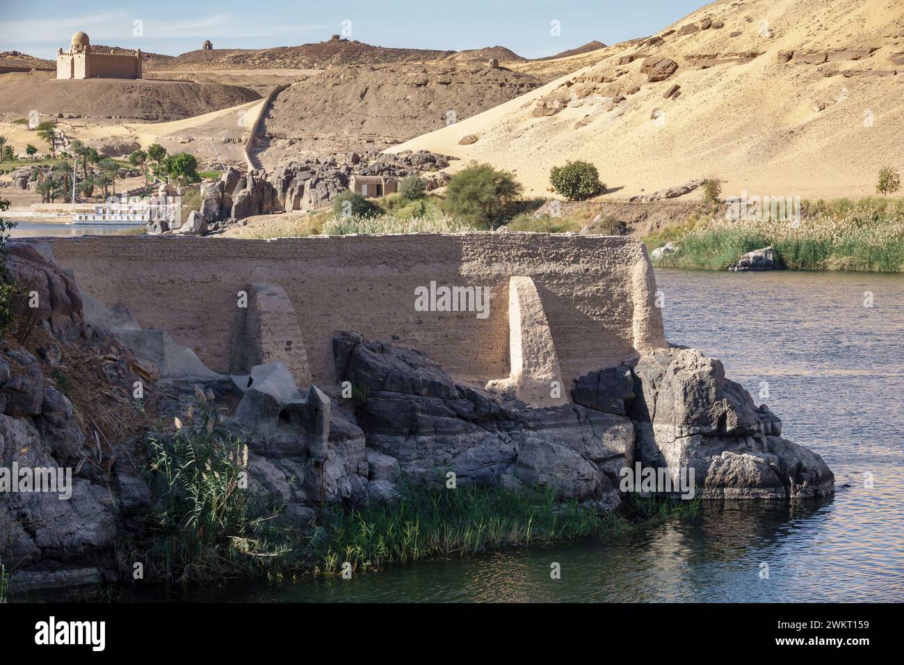 Kitchener Island, Aswan, Egypt Stock Photo - Alamy