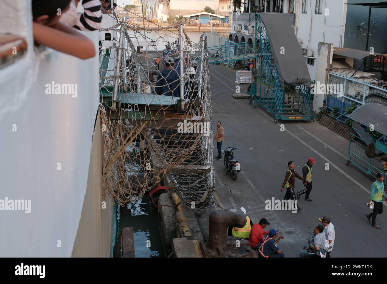 Surabaya, Indonesia, July 27, 2023: Tanjung Perak Port, Surabaya is a ...