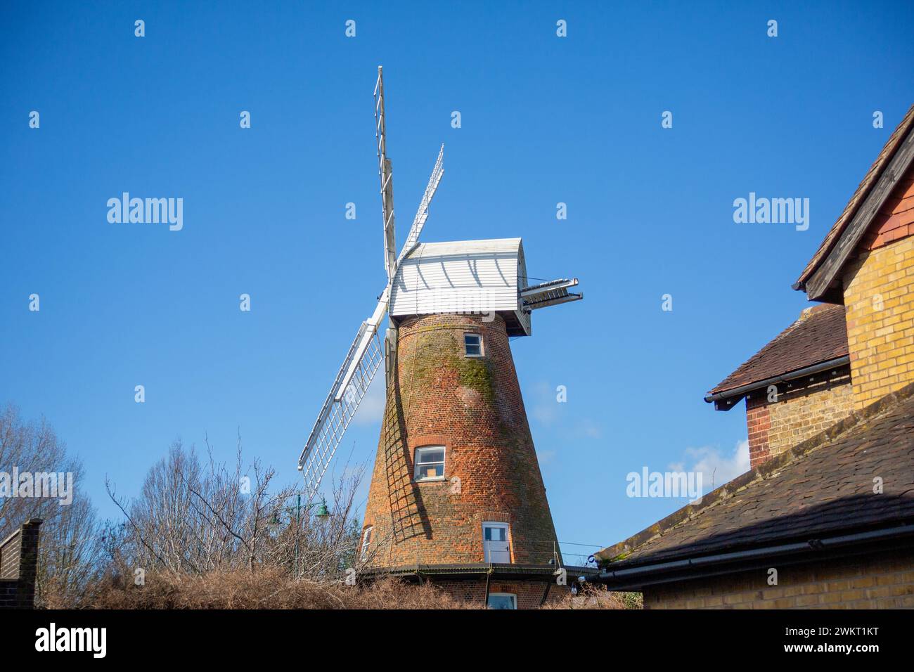 Rayleigh Smock Windmill Stock Photo - Alamy