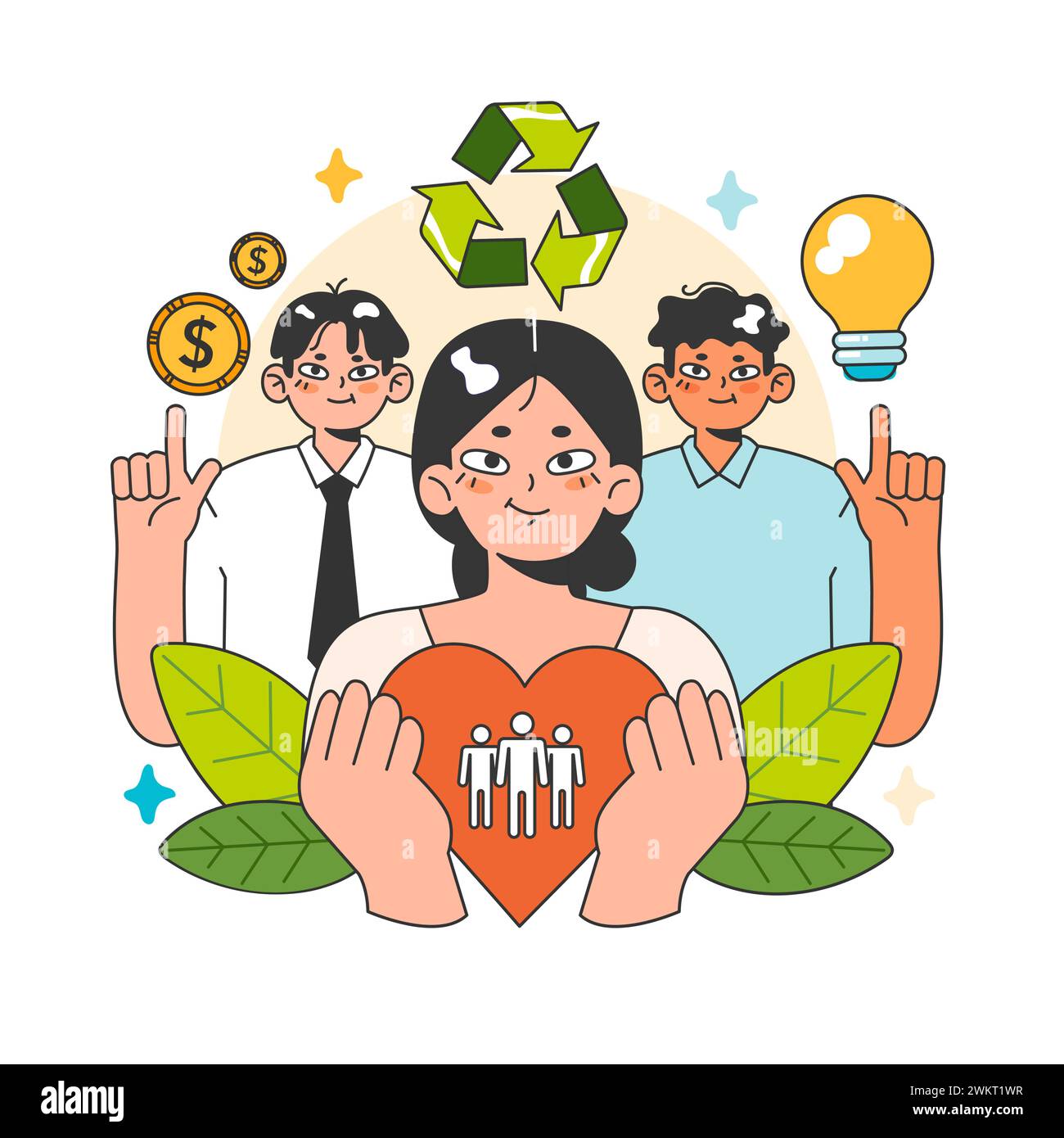 Social entrepreneurship. Business' responsibility for impact on society ...