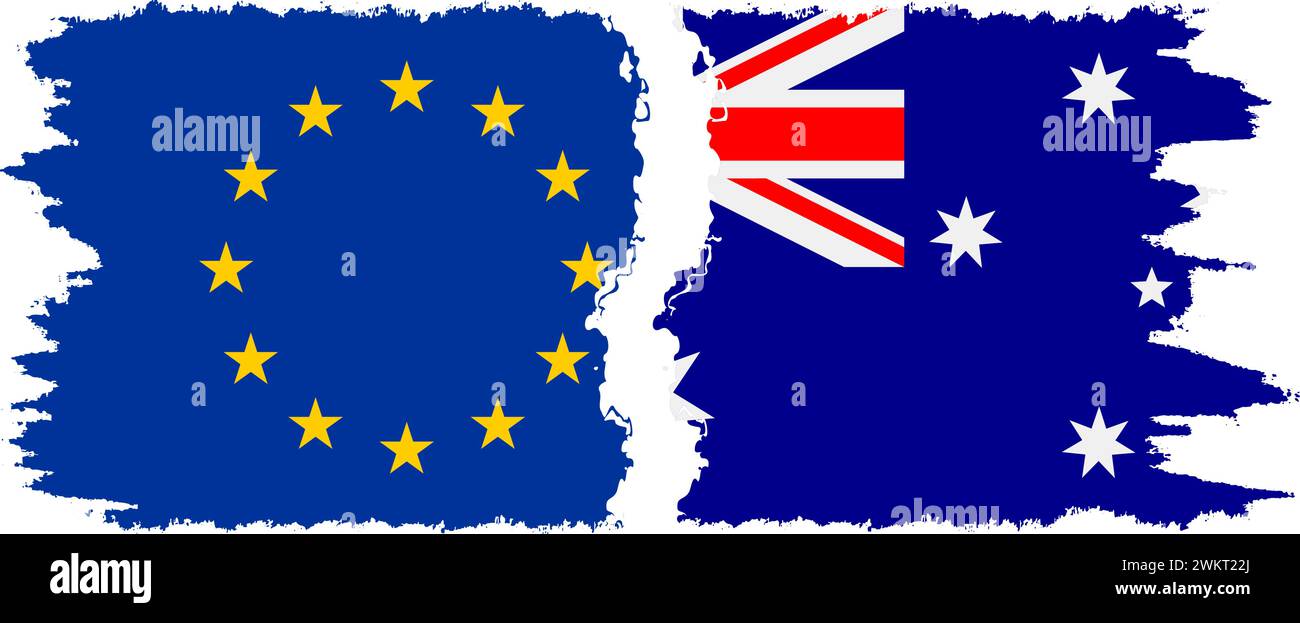 Australia and european union Stock Vector Images - Alamy