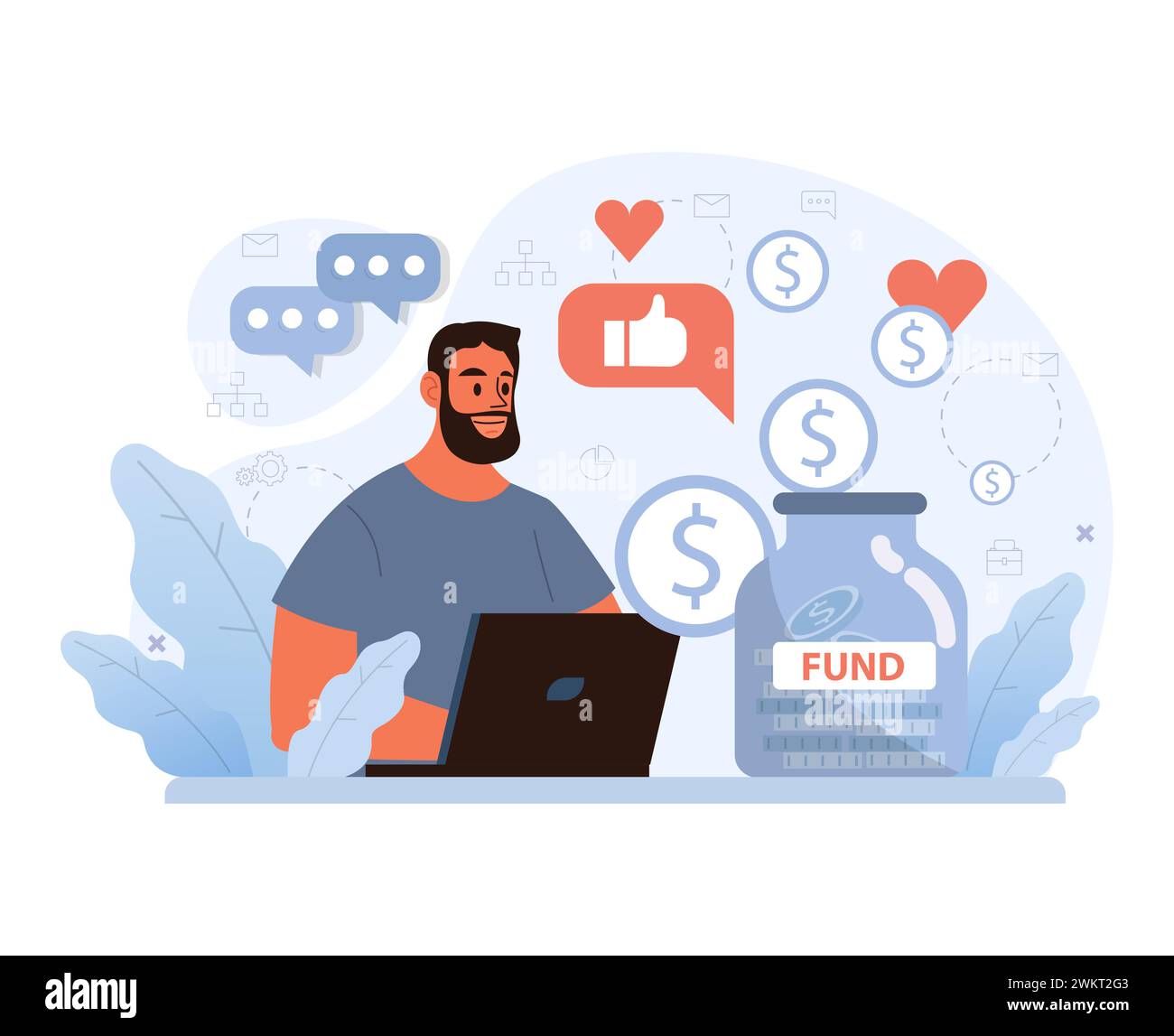 Campaign funds Stock Vector Images - Alamy