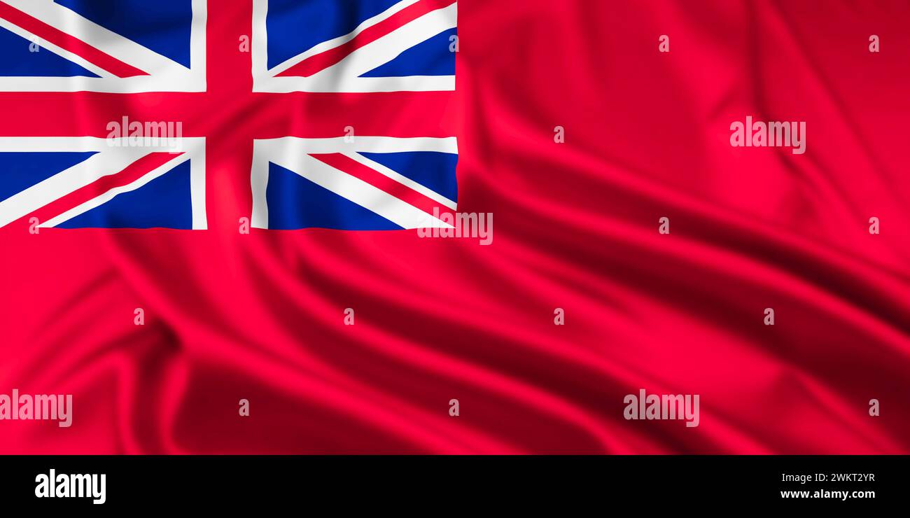 British red ensign flag hi-res stock photography and images - Alamy