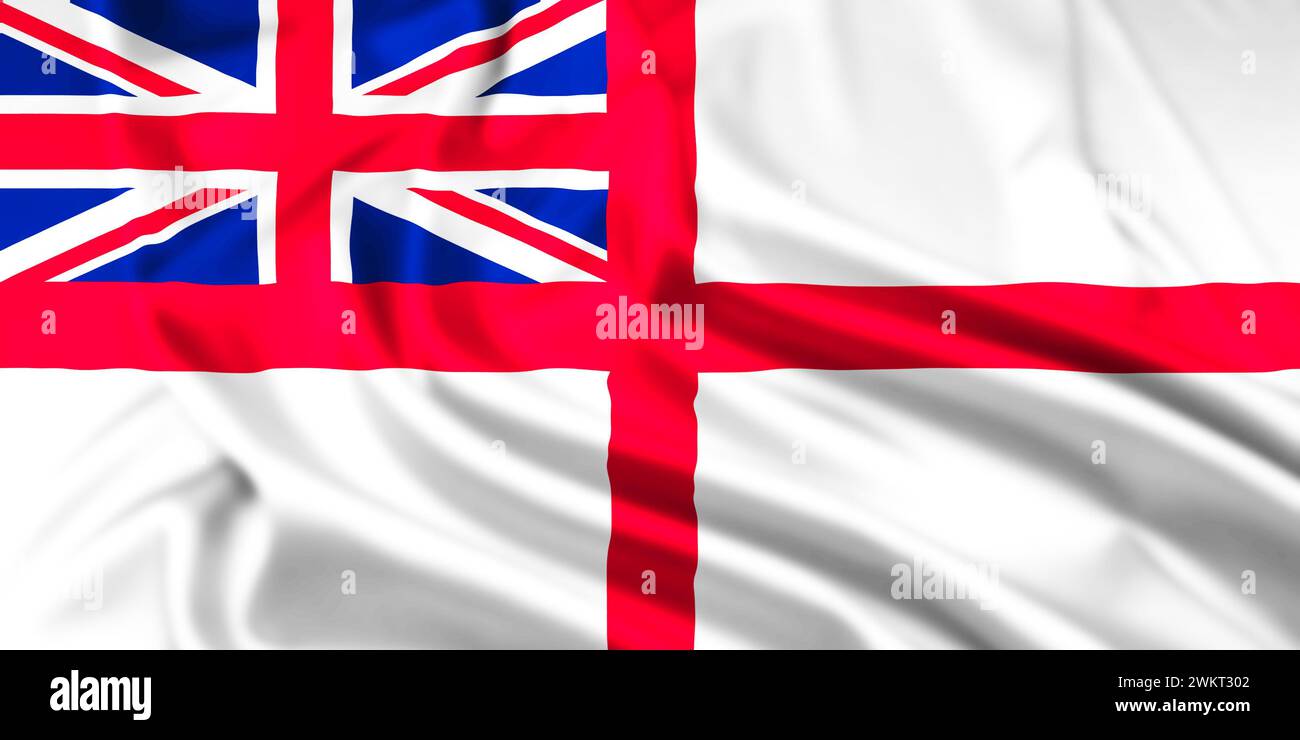 British white ensign hi-res stock photography and images - Alamy