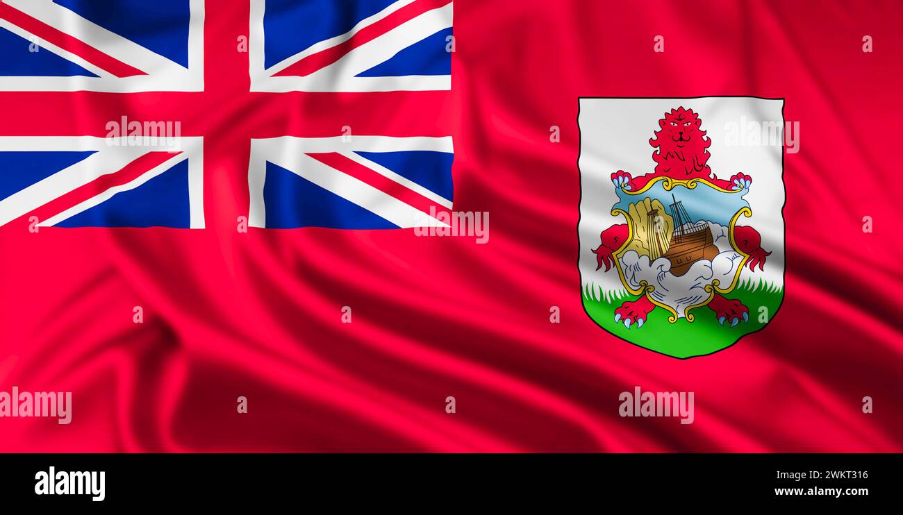 Bermuda flag illustration hi-res stock photography and images - Alamy
