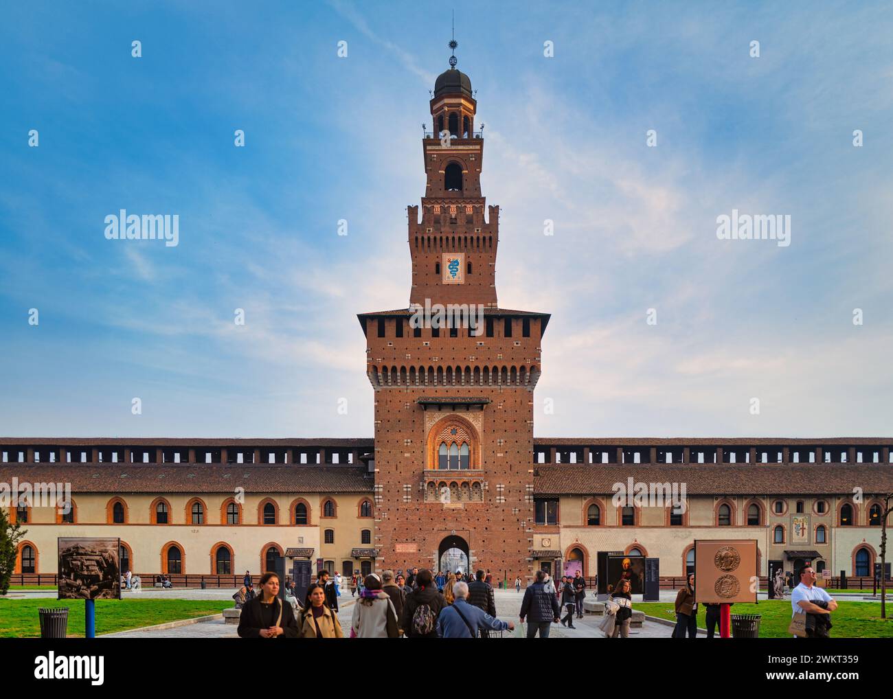 Step into history's embrace at Sforzesco Castle, where Milan's past ...
