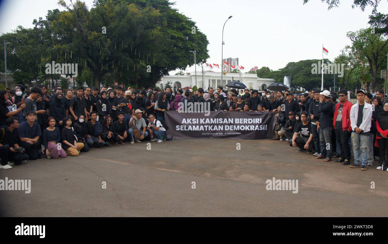 February 22, 2024, Jakarta, Jakarta, indonesia: The 806th Thursday ...