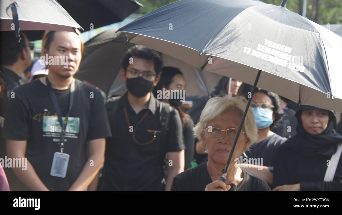 February 22, 2024, Jakarta, Jakarta, indonesia: The 806th Thursday ...