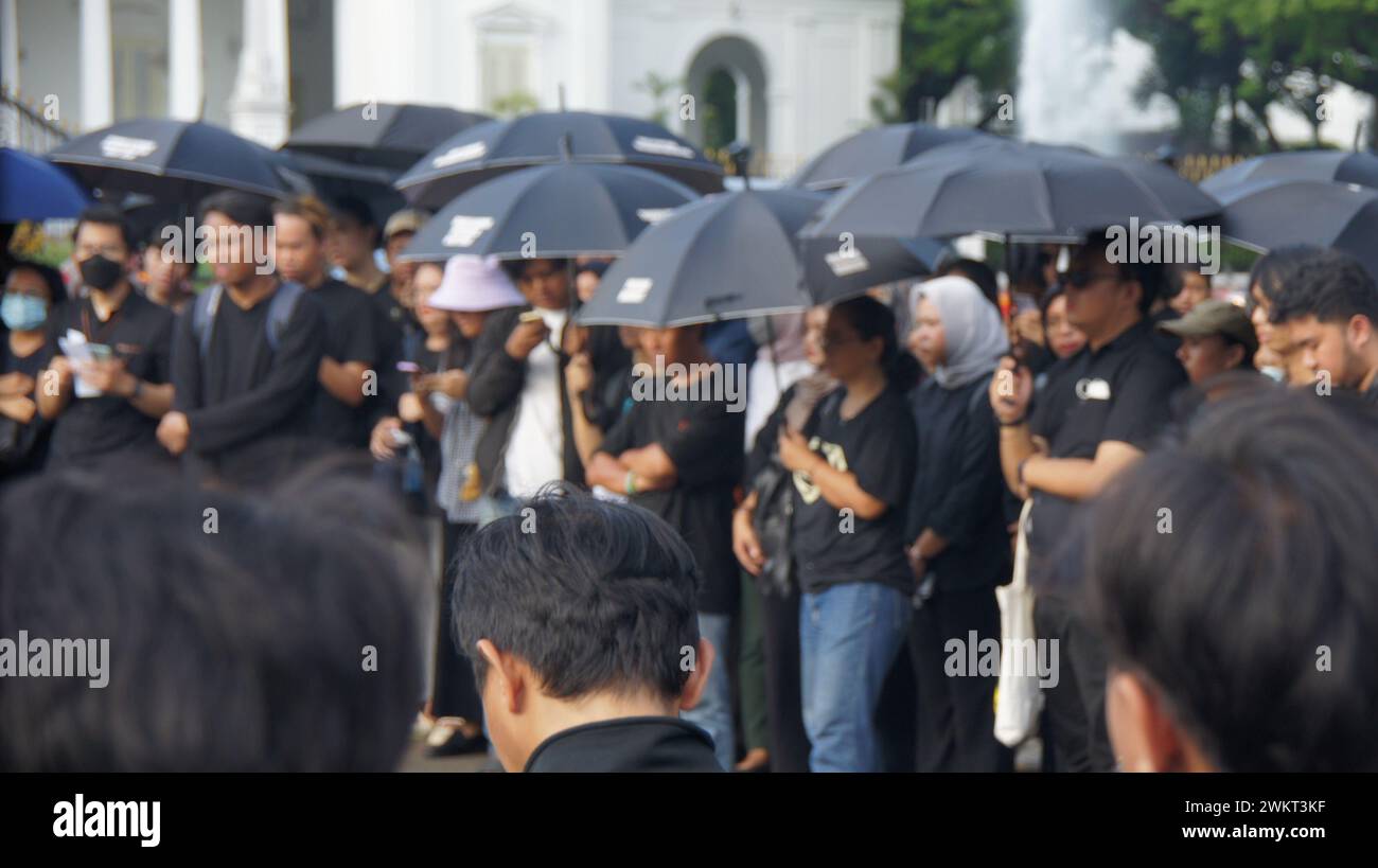 February 22, 2024, Jakarta, Jakarta, indonesia: The 806th Thursday ...