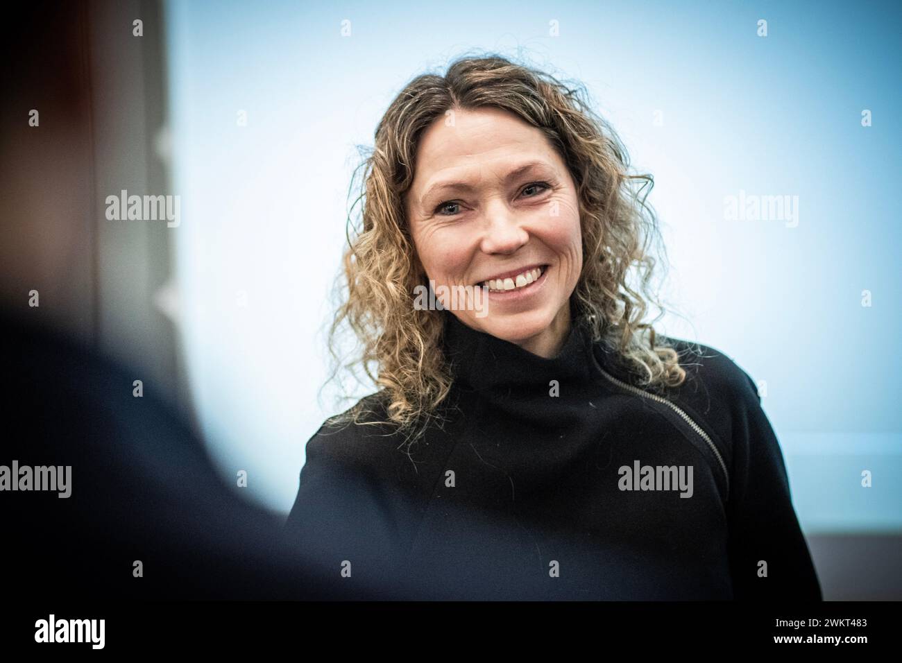 Oslo 20240222.Global finance officer Renete Kaarvik during Grieg ...