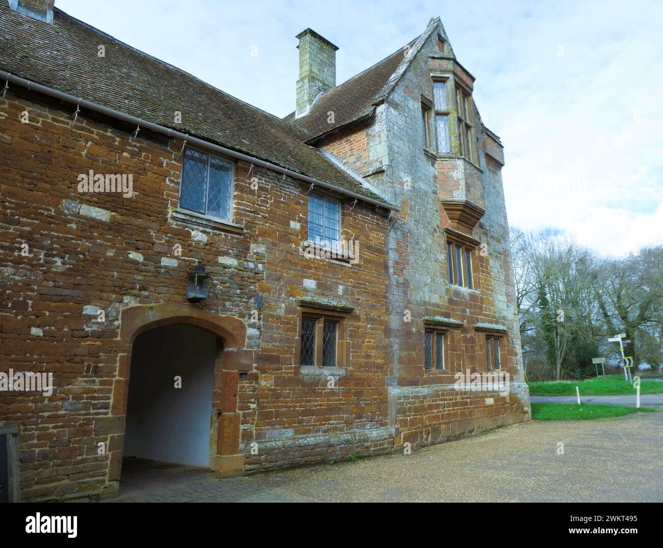Cannons Ashby house National Trust UK England Northamptonshire old ...