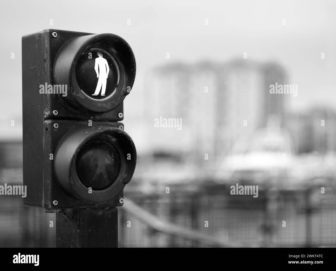 Pedestrian lock gate crossing Black and White Stock Photos & Images - Alamy