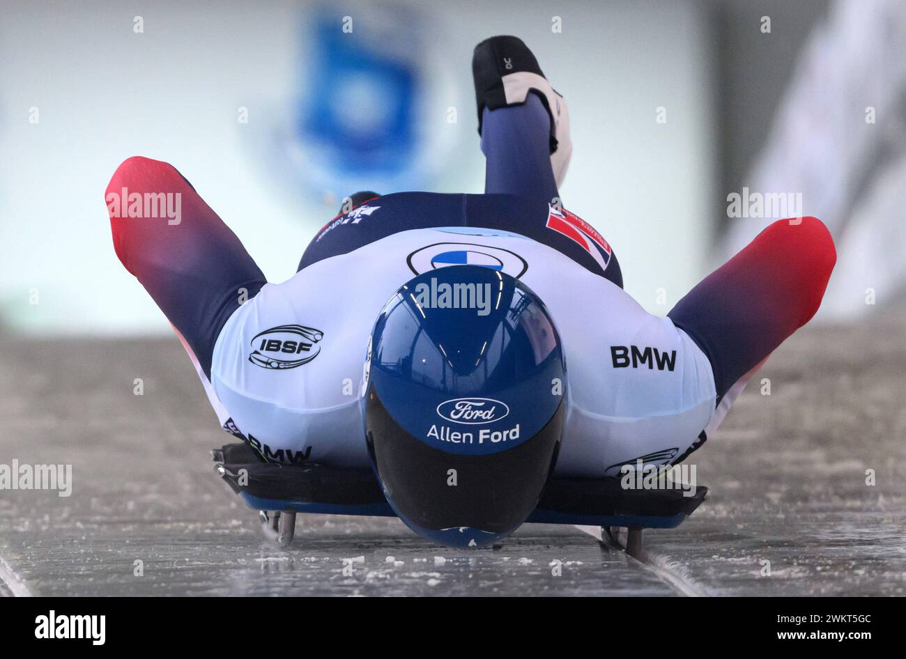 Winterberg, Germany. 22nd Feb, 2024. Skeleton: World Championships, men ...