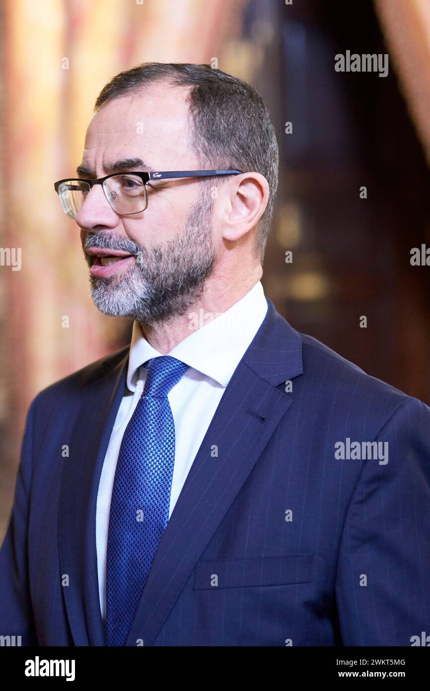 Madrid. Spain. 20240222, Camilo Villarino, Head of the King’s Household ...