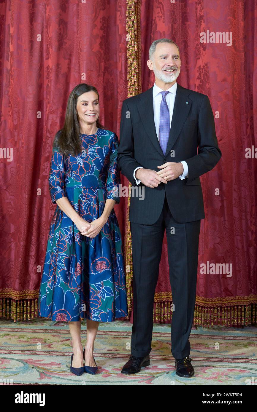 February 22, 2024, Madrid, Madrid, Spain: King Felipe VI of Spain ...