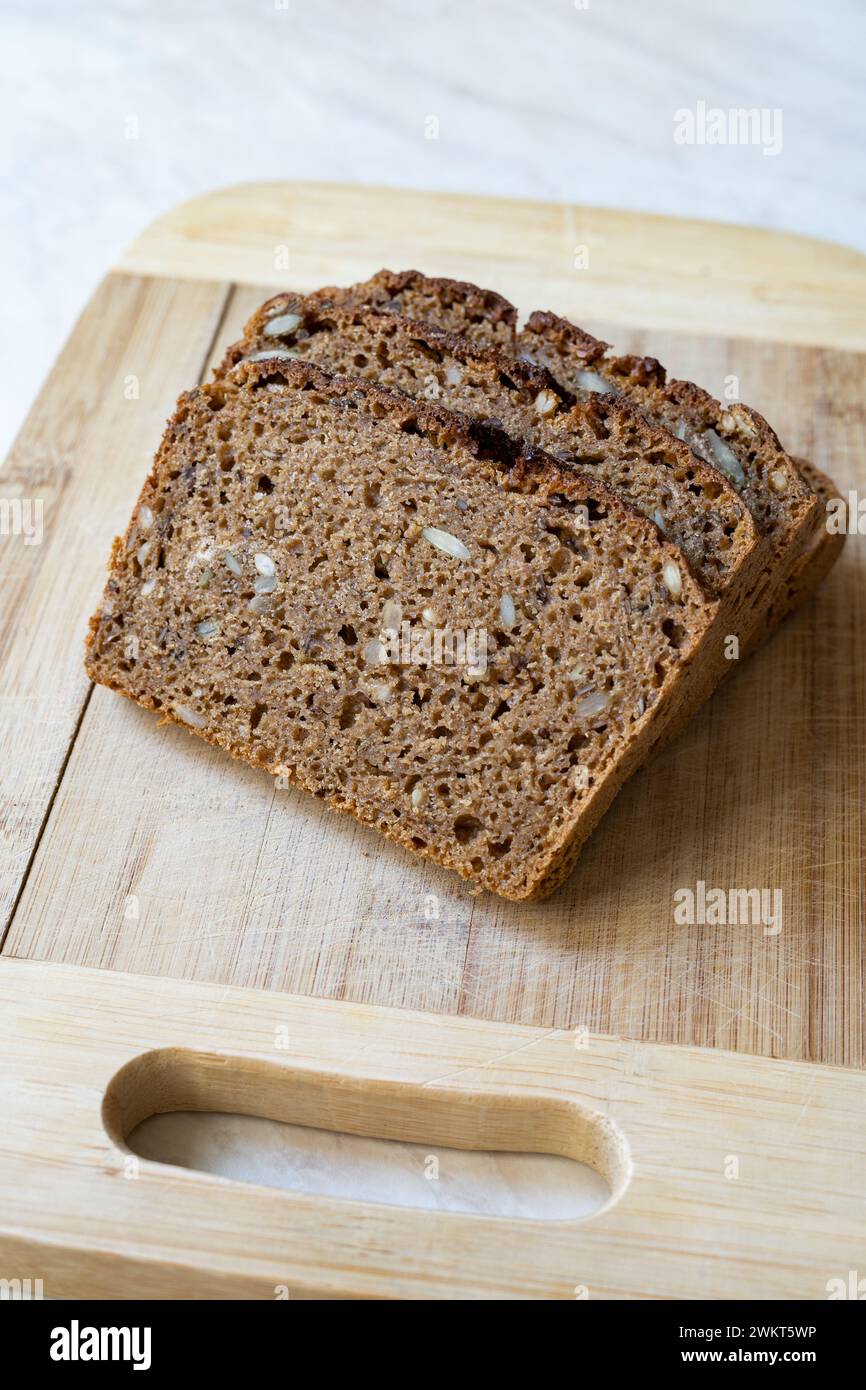 Balkan Bread with Einkorn and Rye Flour, sunflower seeds, coriander ...
