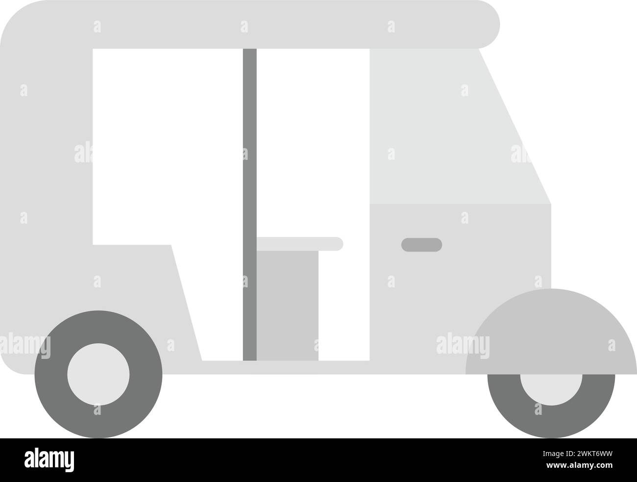Auto Rickshaw icon vector image Stock Vector Image & Art - Alamy