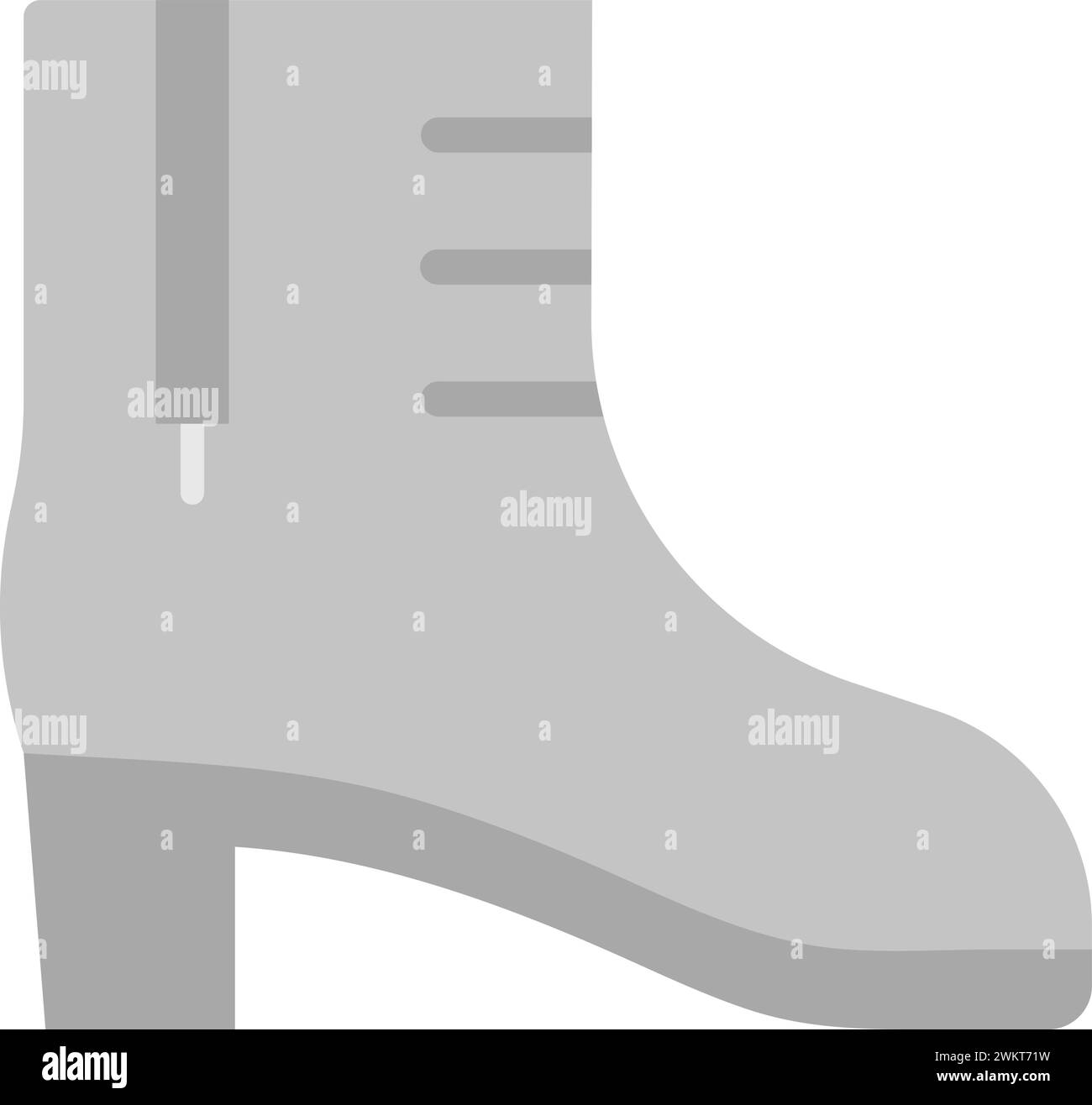 Boots with Heels icon vector image Stock Vector Image & Art - Alamy