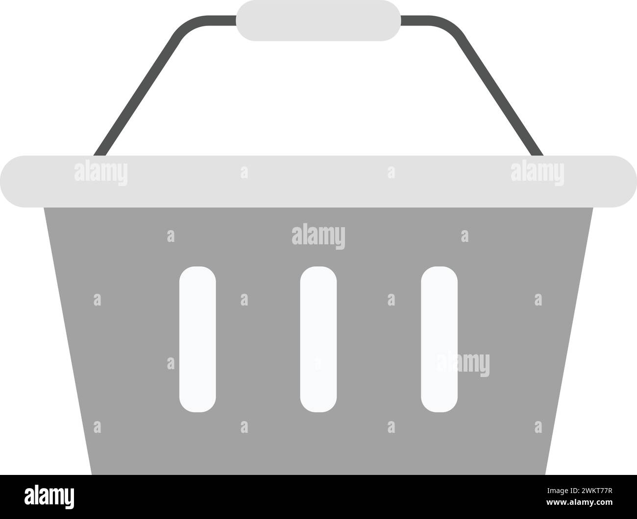 Basket icon vector image Stock Vector Image & Art - Alamy