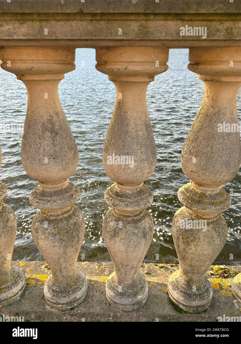 balustrades from ancient bridge Stock Photo - Alamy