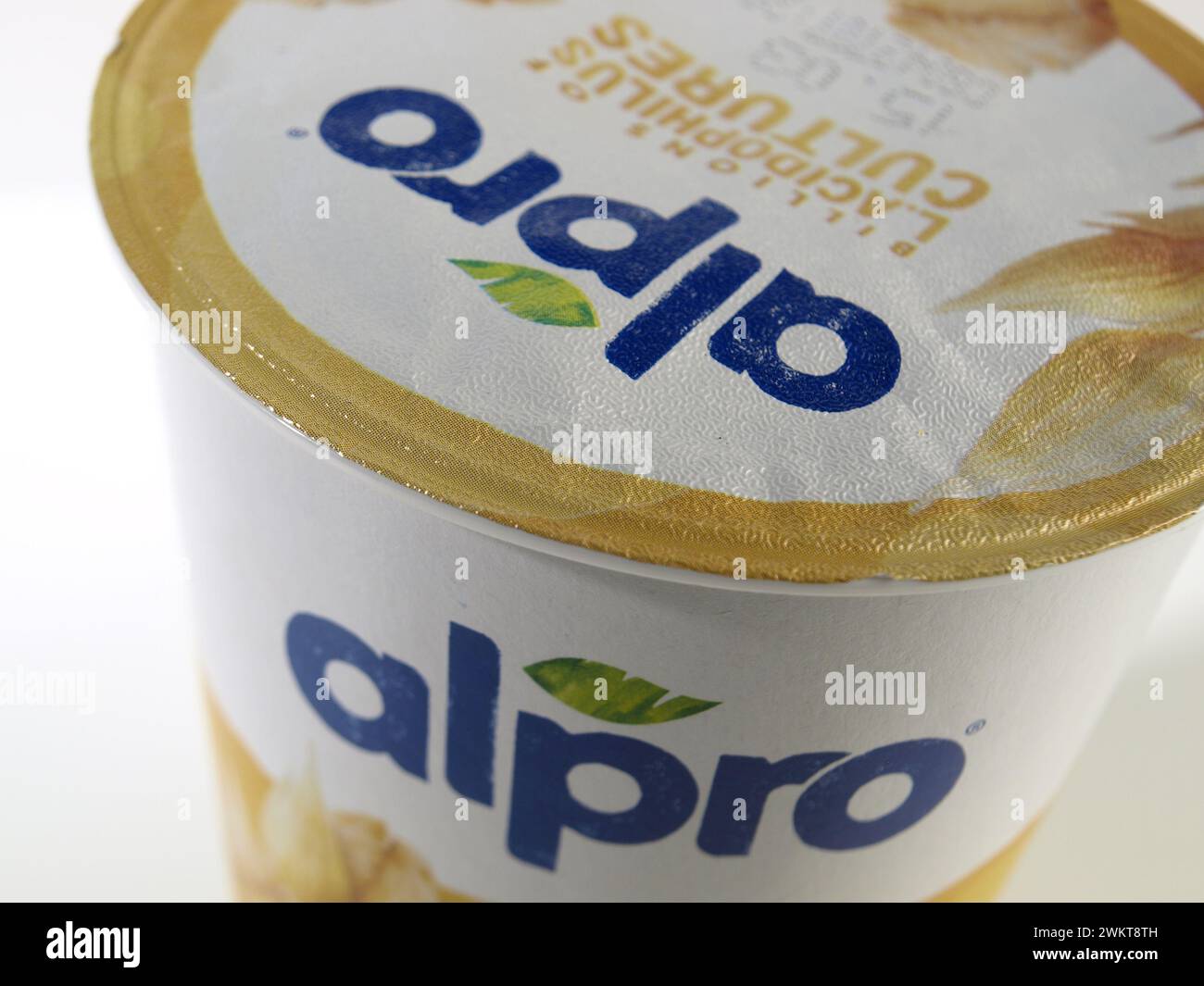 Alpro Oat Drink, logo and symbol Stock Photo - Alamy