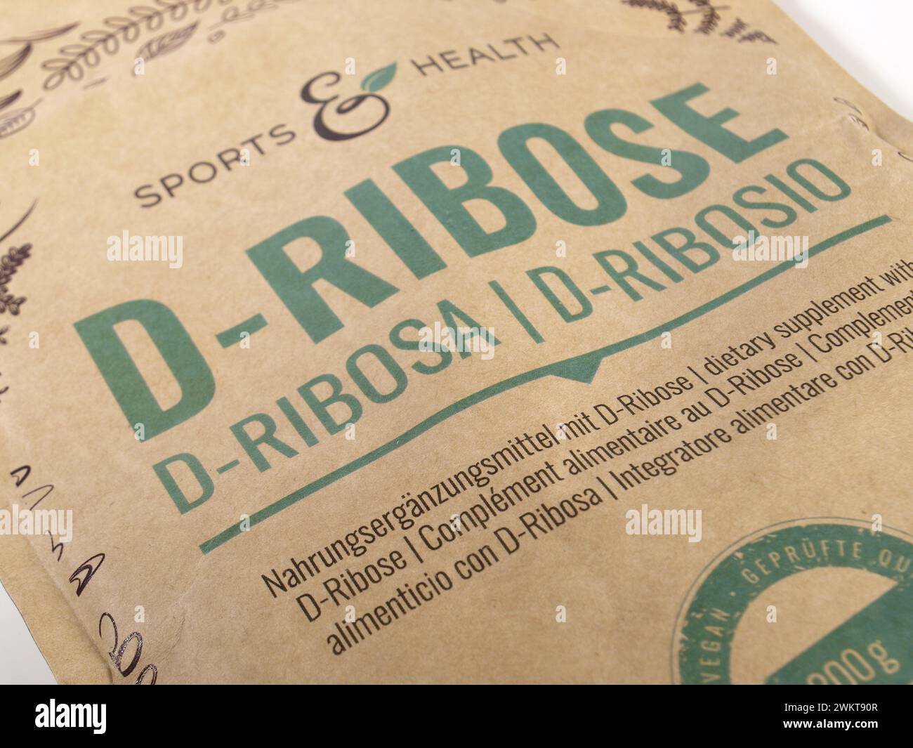 Ribose sugar hi-res stock photography and images - Alamy