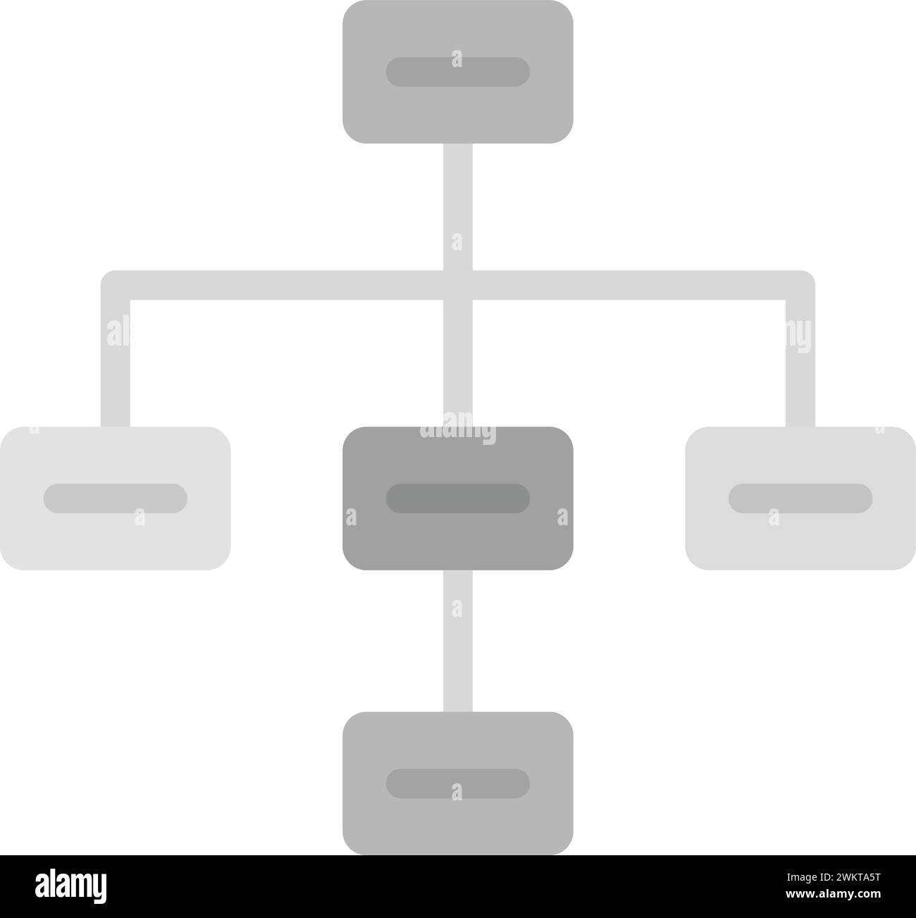 Draw Hierarchy Icon Vector Image Stock Vector Image And Art Alamy