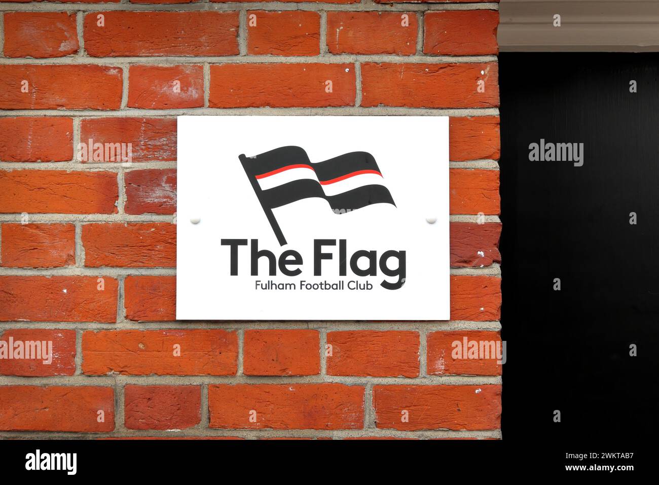The Flag, Fulham Football Club Stock Photo - Alamy