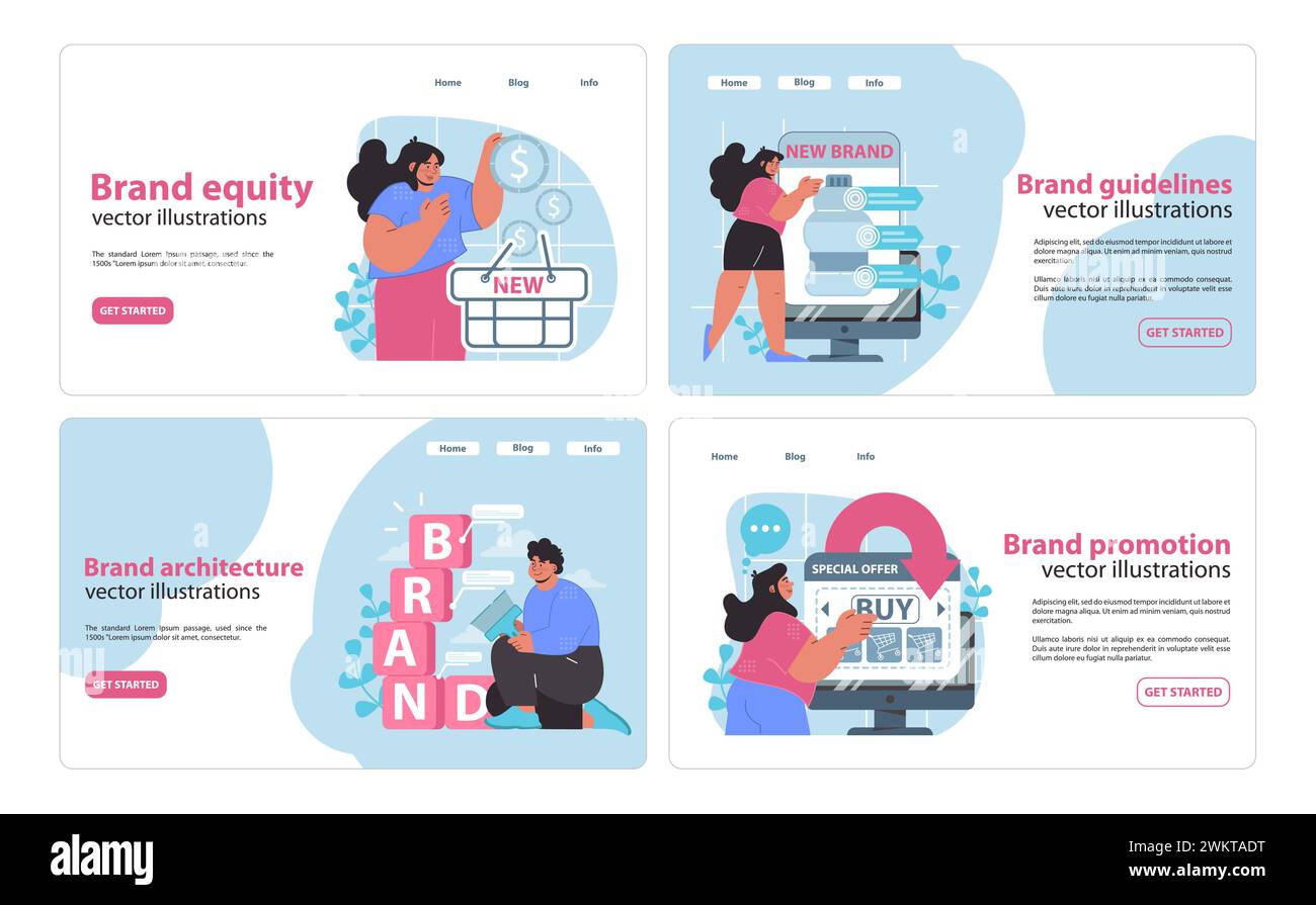 Comprehensive branding pack. Visualizing brand equity, outlining ...