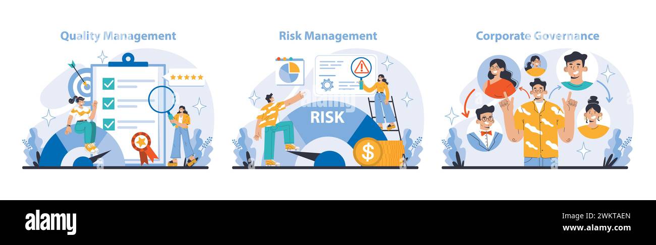 Strategy and management set. Exploring quality, risk management, and ...