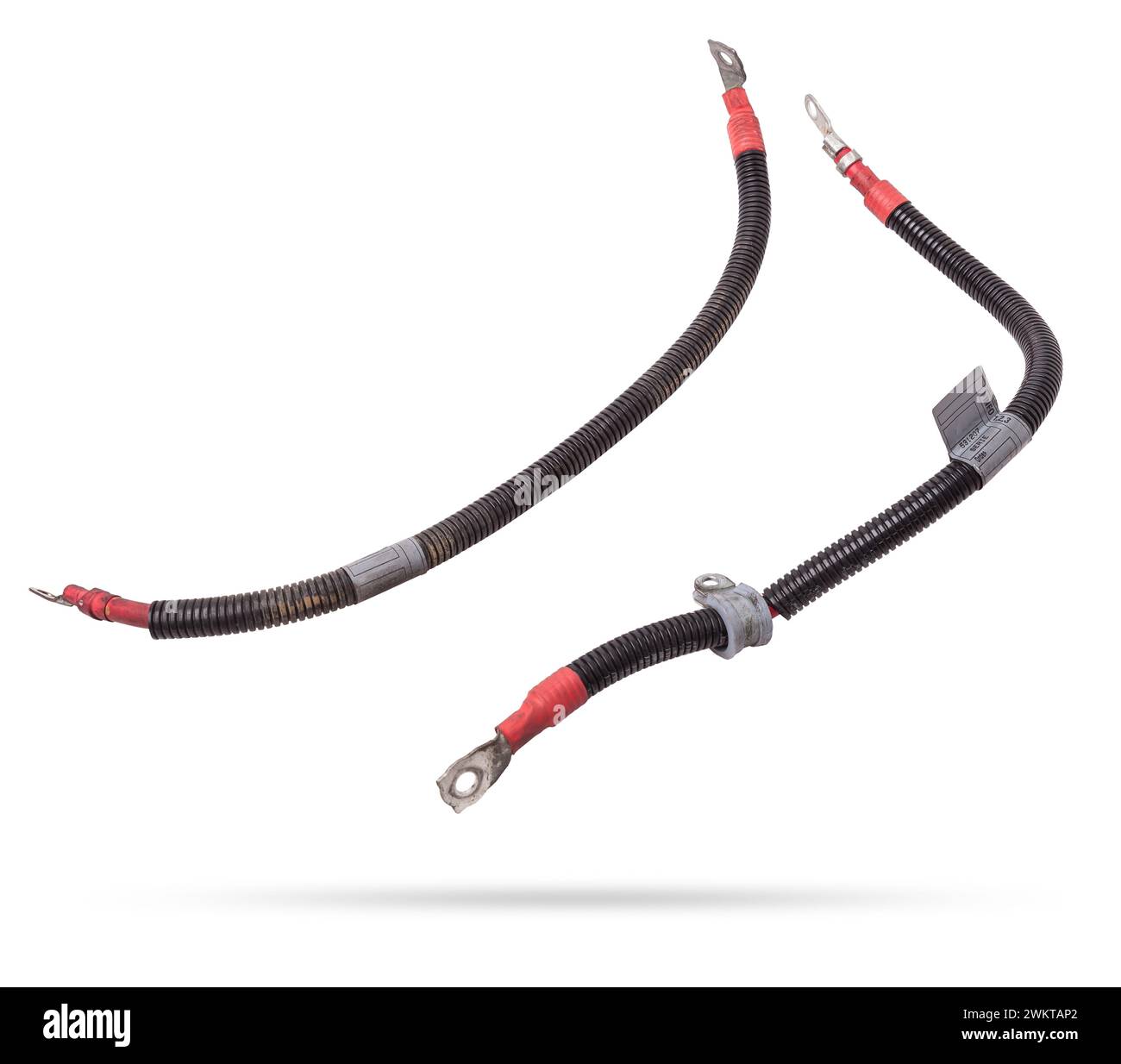 Automotive wiring harness with positive battery terminal for generator ...