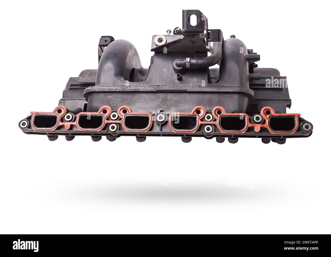 Intake manifold plastic housing with a system for adjusting the air ...