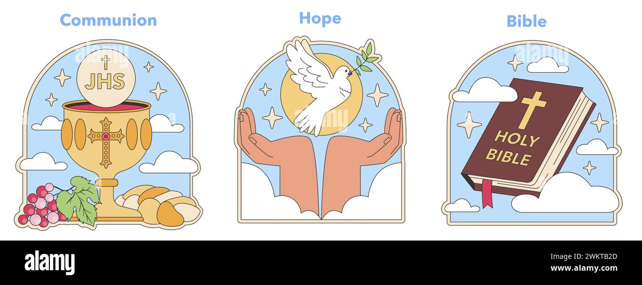 Communion symbols hi-res stock photography and images - Alamy