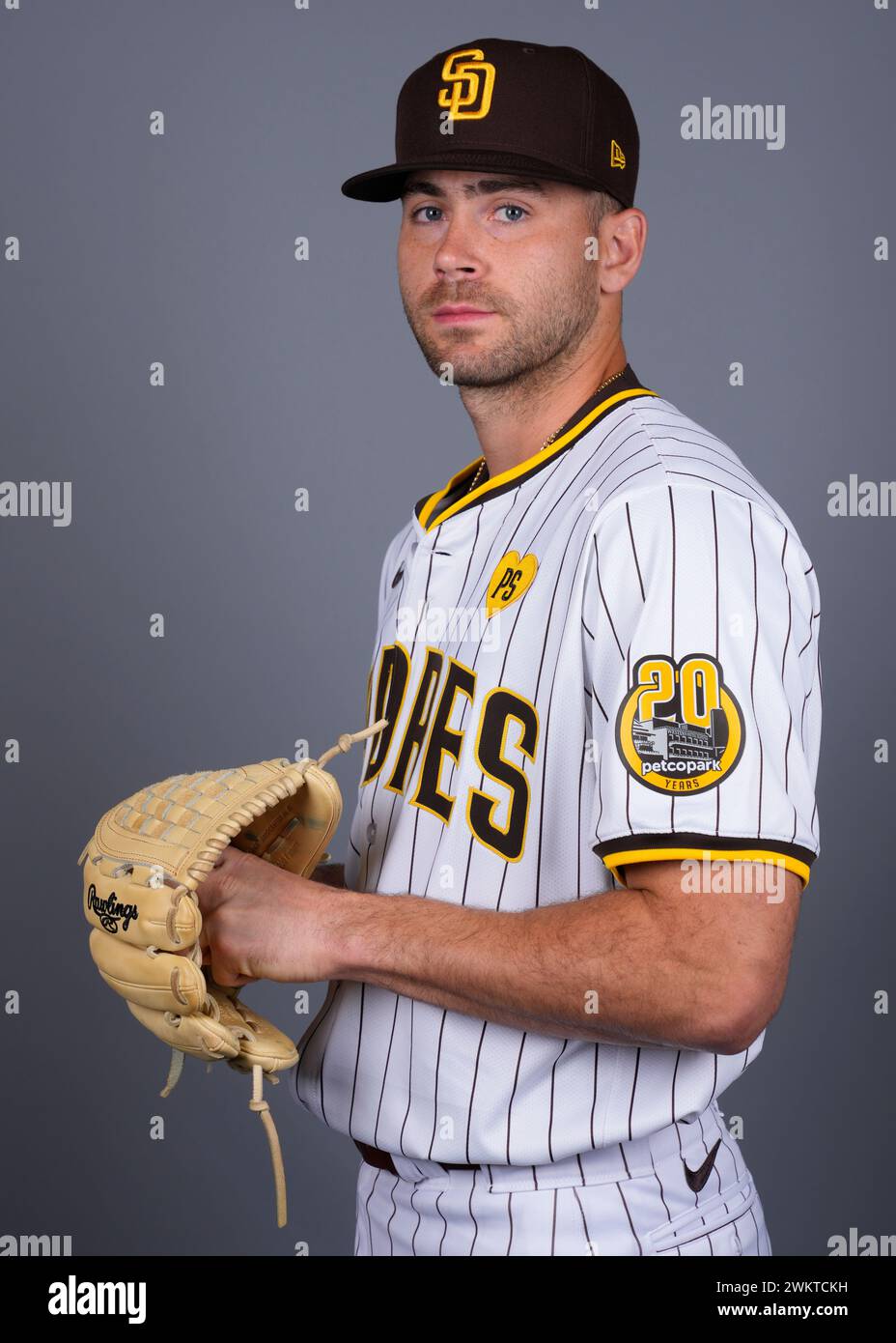This is a 2024 photo of pitcher Tom Cosgrove of the San Diego Padres ...