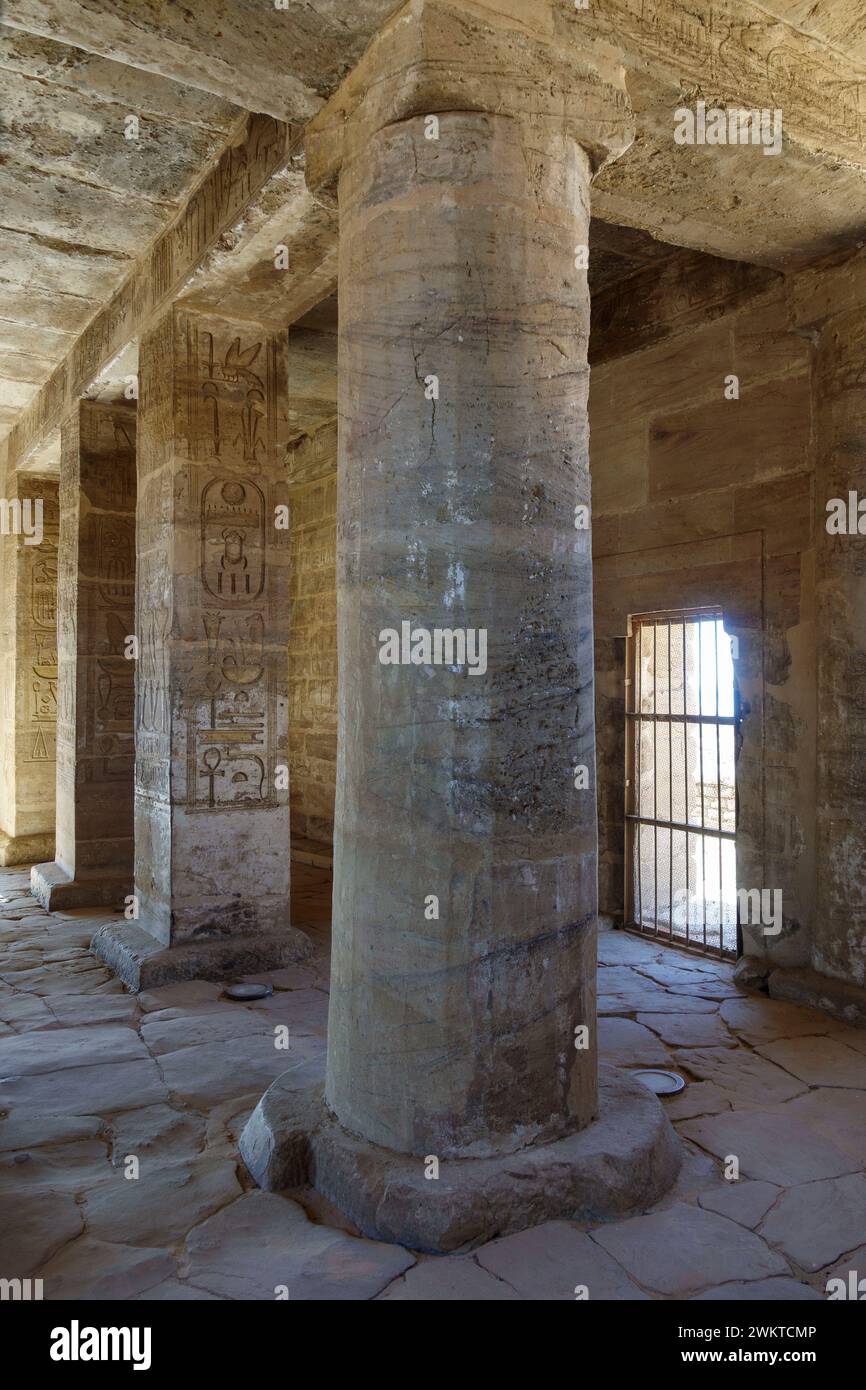 Amada Temple on Lake Nasser, Egypt Stock Photo - Alamy