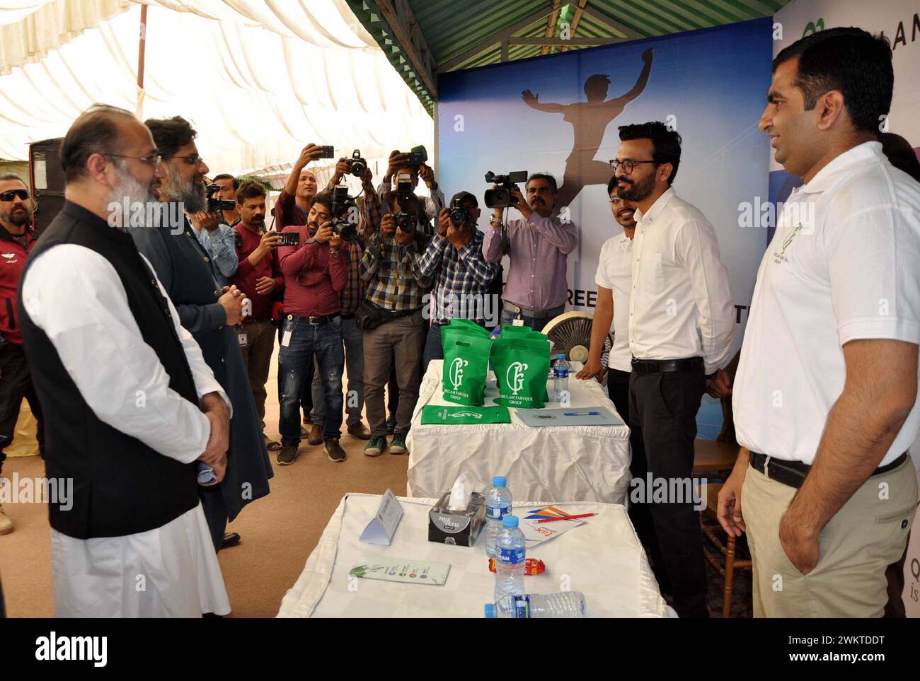 Former Secretary Irrigation Sindh Engineer, Khalid Memon along with Dr ...